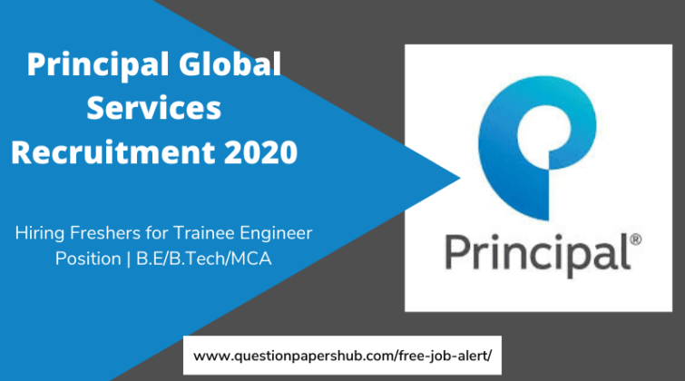 Principal Global Services Hiring Freshers for Trainee Engineer Position ...