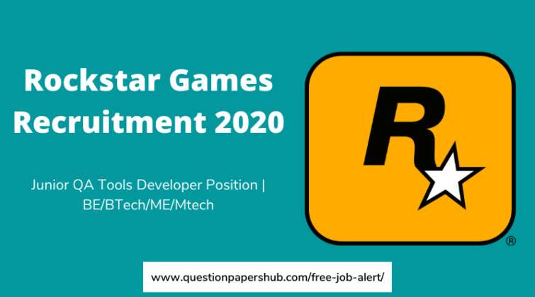 Rockstart Games Recruitment 2020 | Junior QA Tools Developer Position ...