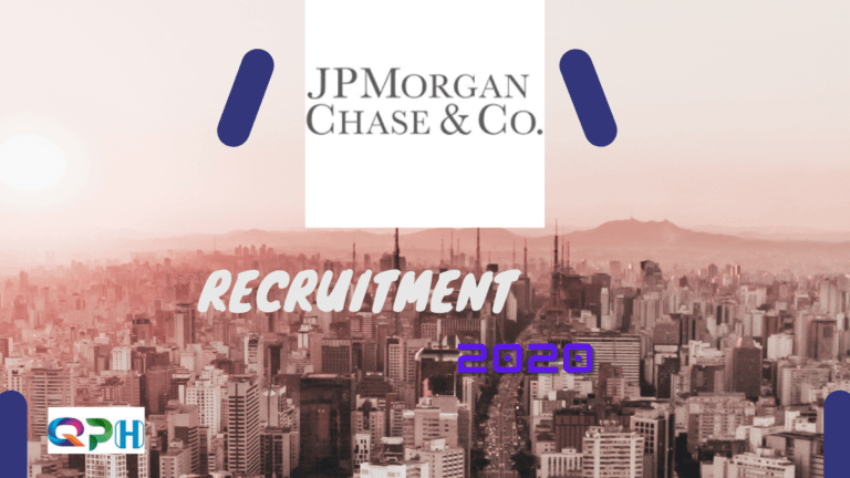 JPMorgan Chase Recruitment 2020 | Hiring Software Engineer Position | BS/BA/B.E/B.Tech | Apply Now