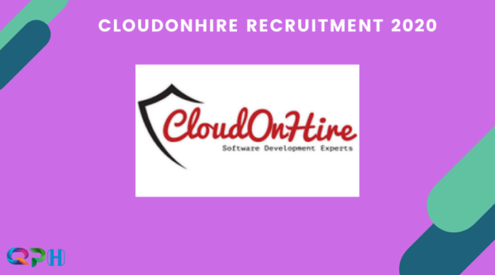 Cloudonhire Recruitment 2020 | Hiring freshers for Software Engineer ...