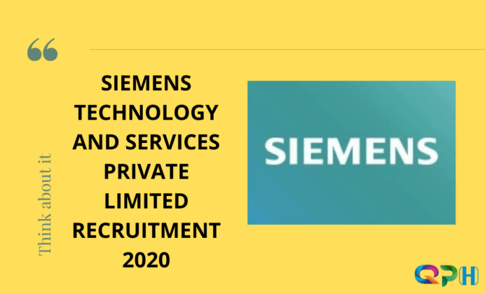 Siemens Recruitment 2020 | Hiring freshers for Software Engineer - Web ...