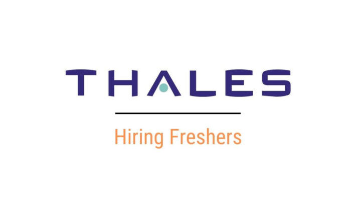 Thales Off Campus Drive 2022 Hiring Freshers as Trainee Engineer of BE ...